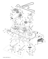 Husqvarna LGT2554 96045003100 Ride On Mower Spares Parts