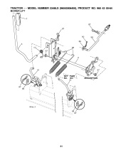 Husqvarna 2348 LS (96043006400) Ride On Mower Spares & Parts