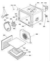 Hotpoint EW74K (25532830000) Cooker & Hob Spares & Parts