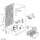 Zanussi ZBB28650SA (92577175703) Fridge & Freezer Spares & Parts
