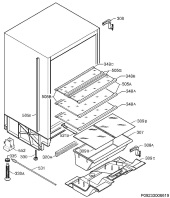 Zanussi ZUD9154 (92373466600) Fridge & Freezer Spares & Parts
