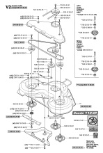 Husqvarna PROFLEX 21 AWD (953536501) Ride On Mower Spares & Parts ...