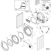 Hotpoint H2D81WUK (61631010100) Tumble Dryer Spares & Parts