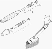 Karcher KB4040 GB (1.636-101.0) Pressure Washer Spares & Parts