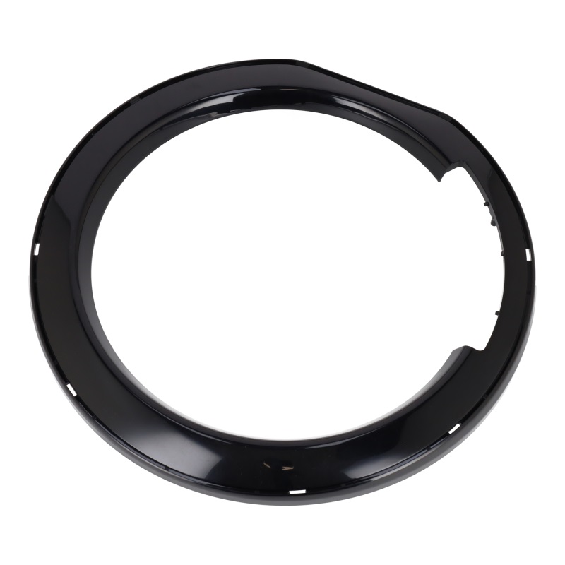 Hoover Washing Machine Door Frame Trim Black - Part Number 45319107