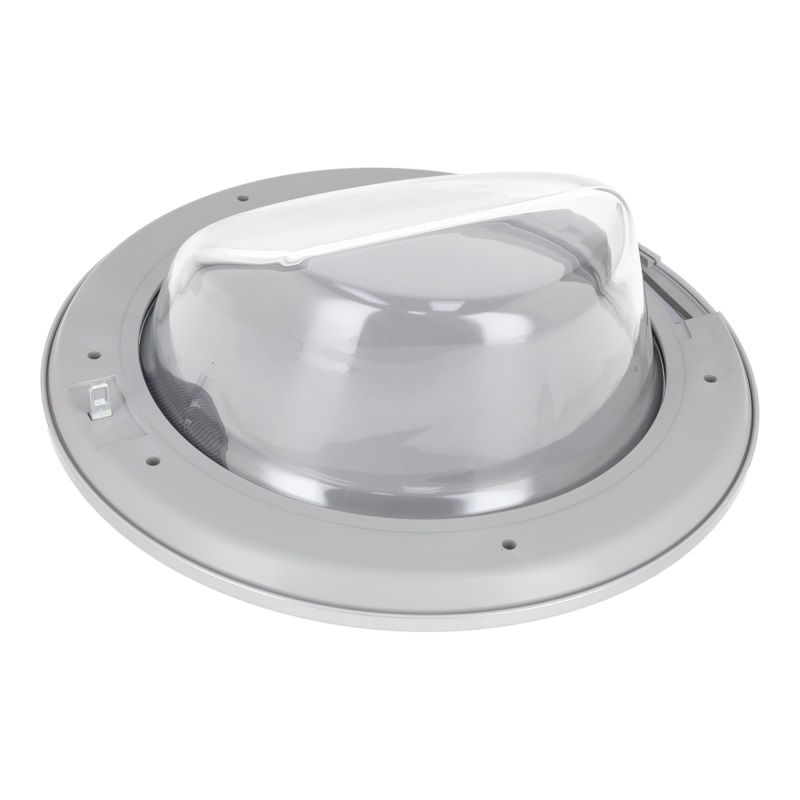 Indesit Washing Machine Silver Door Frame And Glass - Part Number C00638726