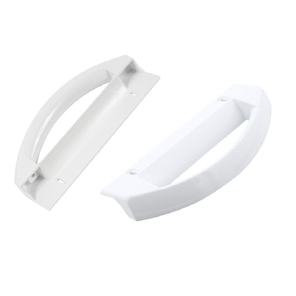 AEG Fridge & Freezer White Door Handle - Part Number 2062808015