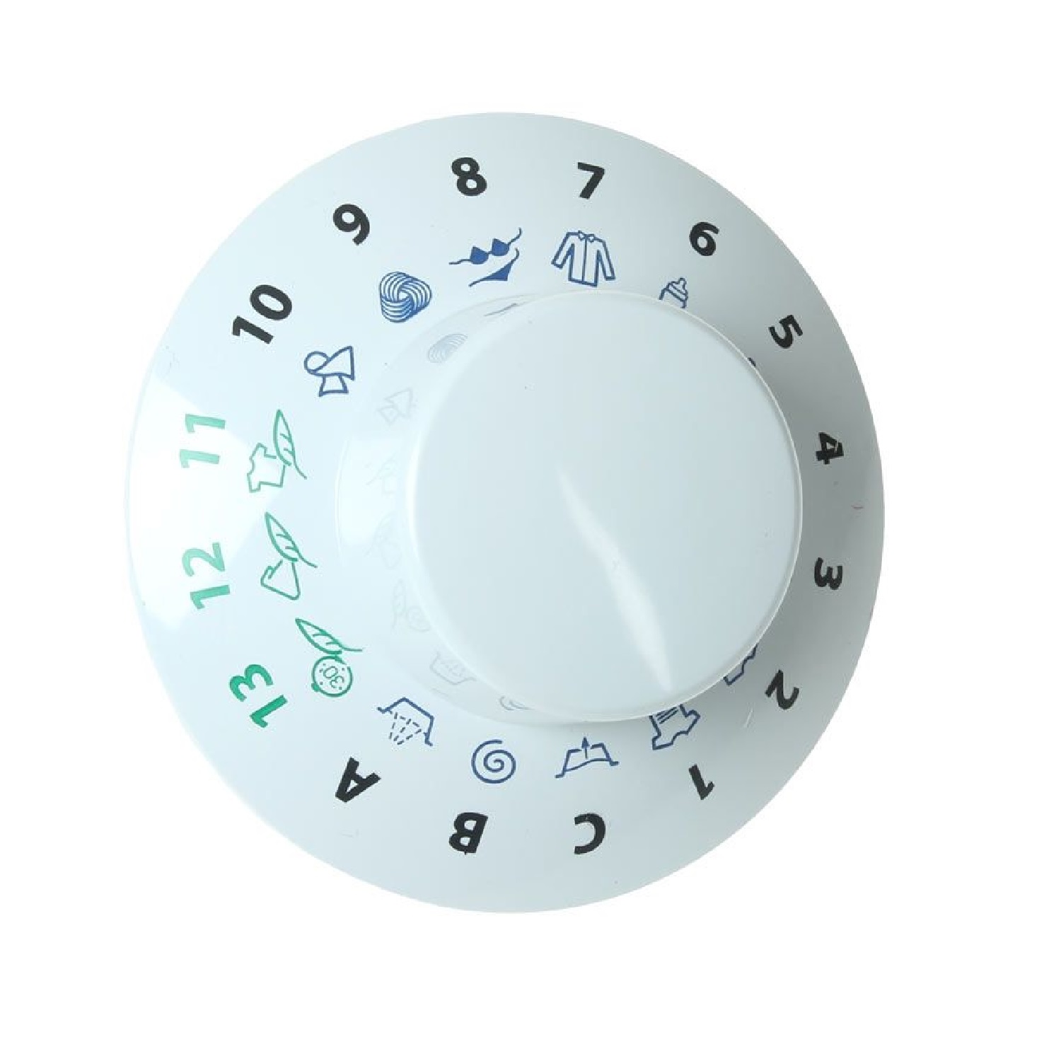 Hotpoint Washing Machine Timer Control Knob White - Part Number C00265422